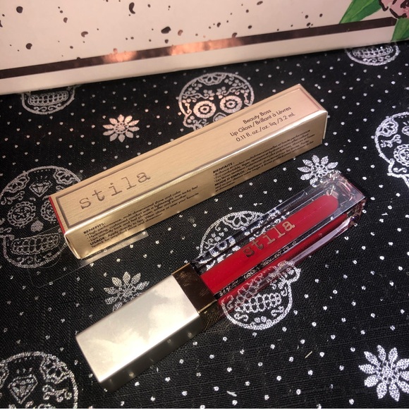 Stila | Makeup | Stila Beauty Boss In The Red Lipgloss | Poshmark